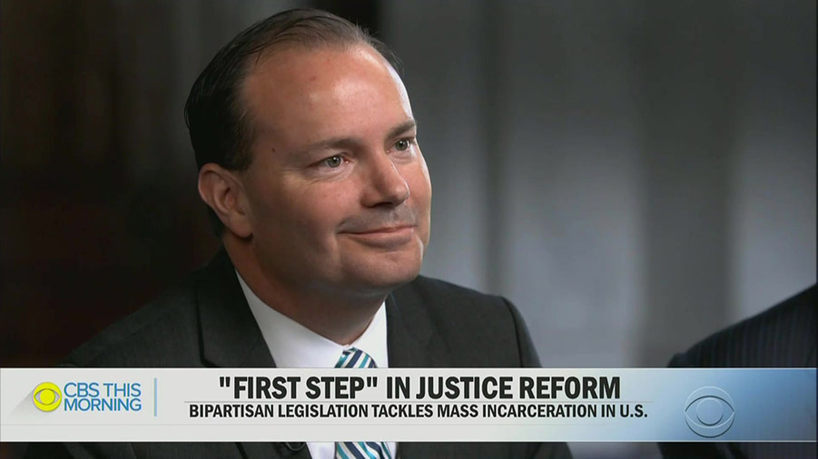 Video: Lee, Booker discuss criminal justice reform - Utah Policy